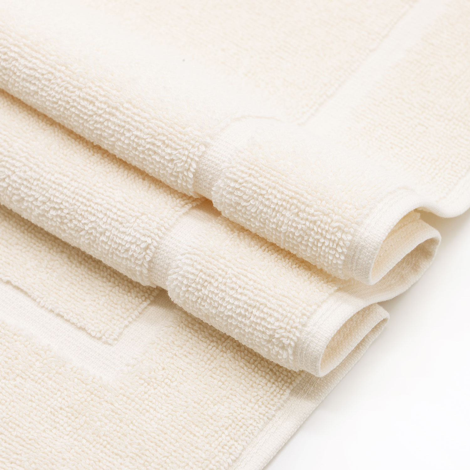 2er Set Badematten Badvorleger Badteppich Duschvorleger 50x70 cm 100% ...